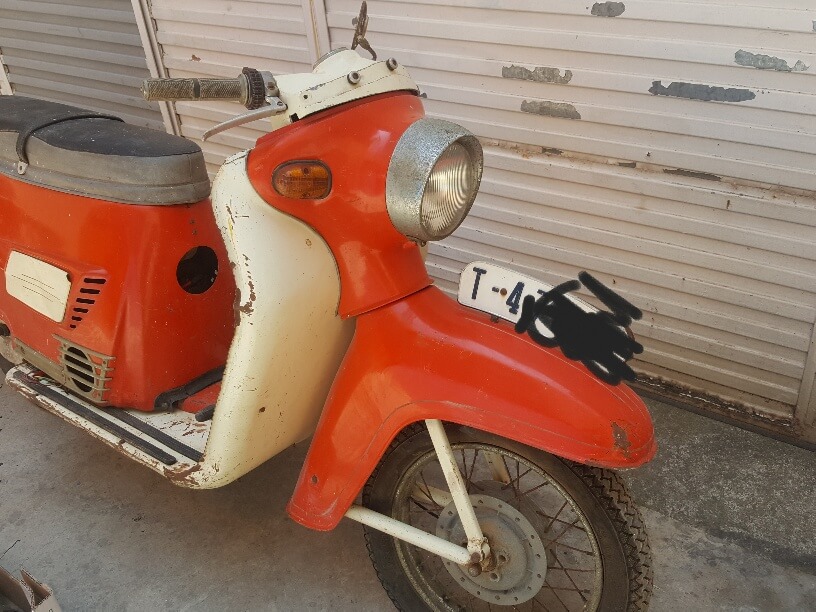 Scooter Clásico 125 Manet Tatran 1967 - mbcmotor.com