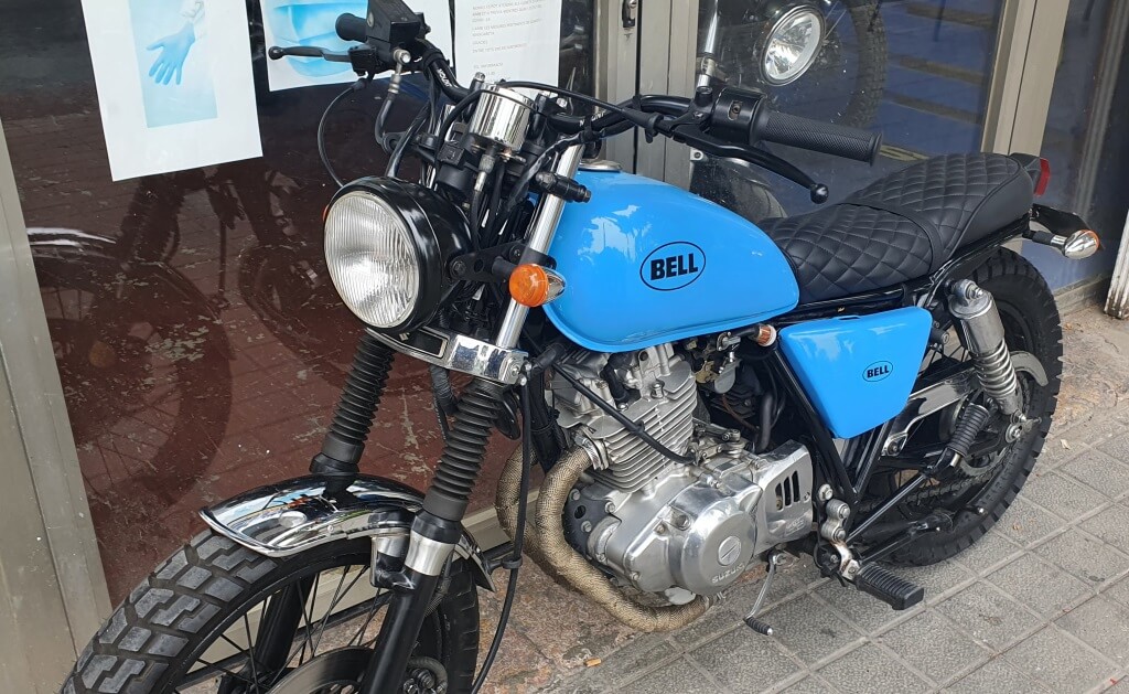 Suzuki GN 250 cafe racer 1980 - mbcmotor.com
